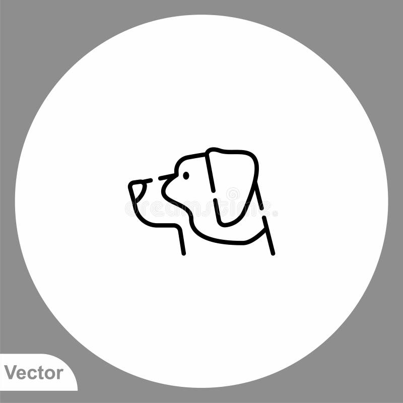 Jack Russell Terrier Vector Icon Sign Symbol Stock Vector ...