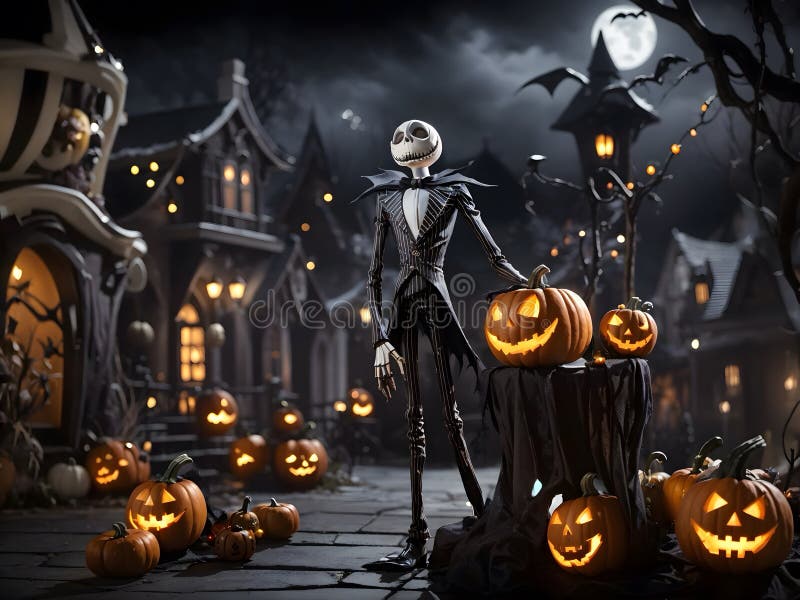 Happy Halloween Jack Skellington Wallpaper