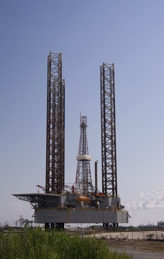 Jack Up Rig stock image. Image of deck, derrick, steel - 11313217