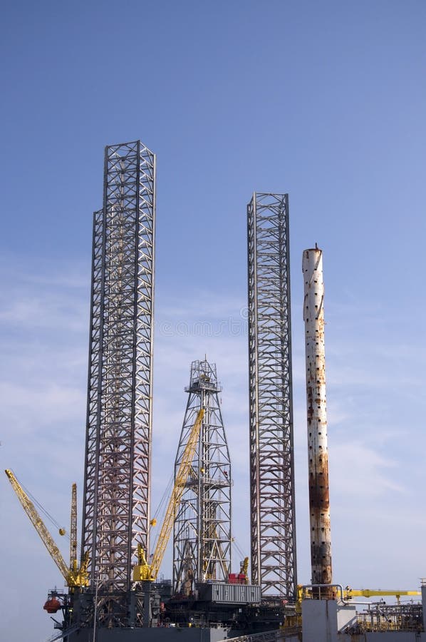 Jack Up Rig stock photo. Image of energy, steel, derrick - 12369962