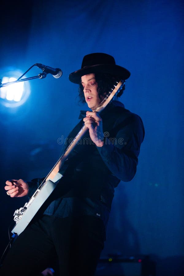 Jack White in Concert editorial photography. Image of white - 26179962