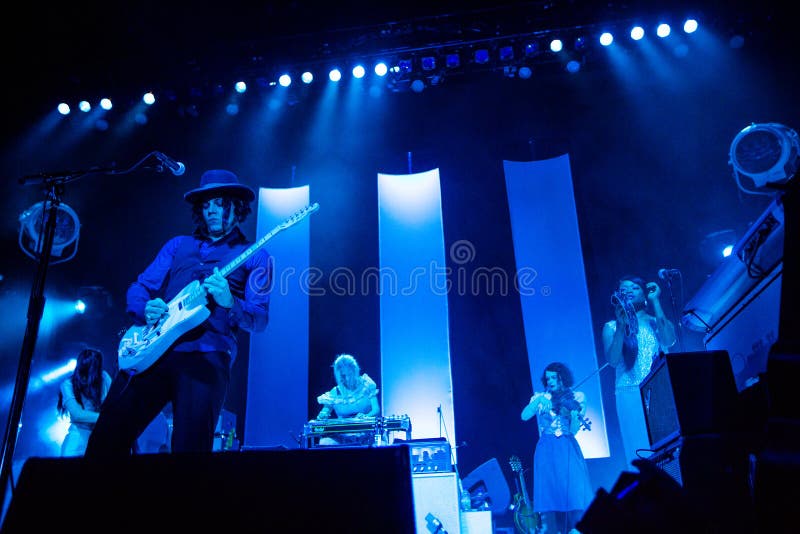 Jack White in Concert editorial photography. Image of white - 26179962