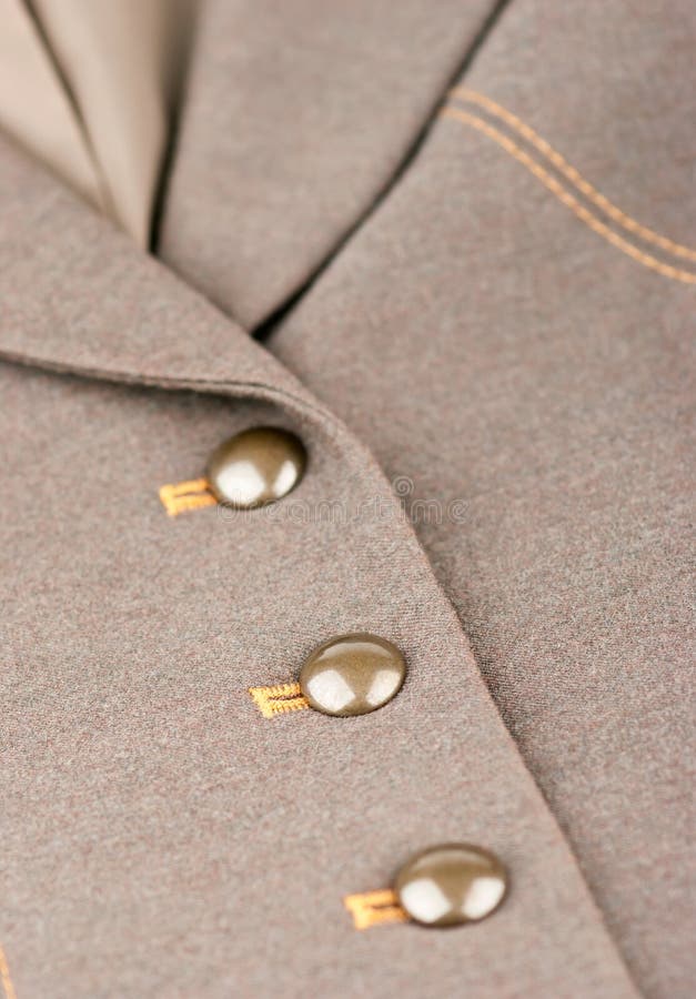 Jacket buttons stock photo. Image of color, coat, pattern - 25493970