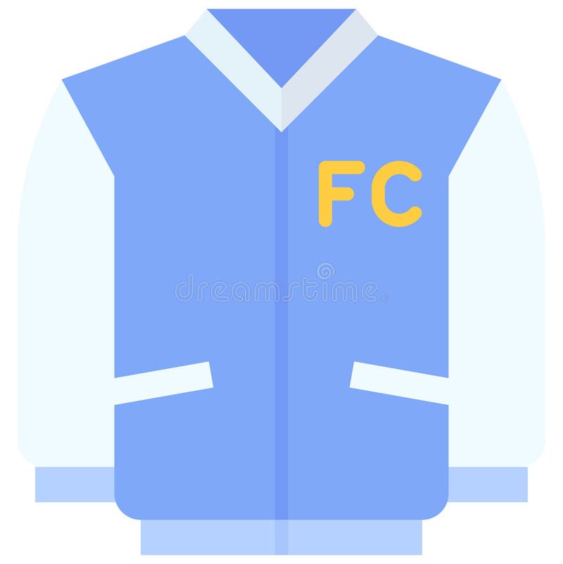 Jacket Icon, High School Related Vector Illustration Stock Vector ...