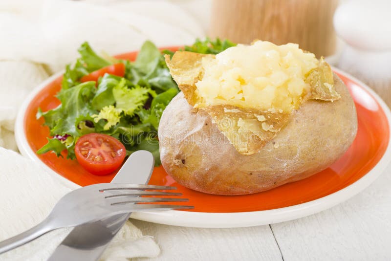 Jacket Potato stock image. Image of fast, food, jacket - 36184895