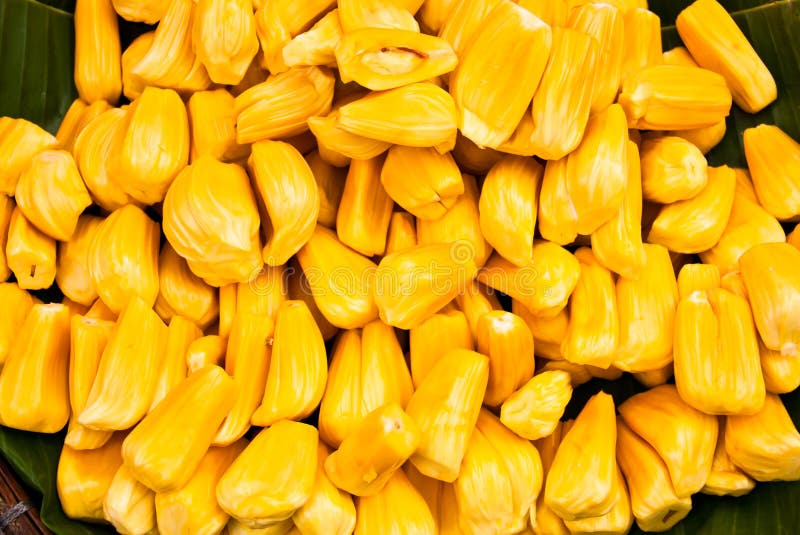 Jackfruit in the basket stock image. Image of nutritious - 22714815
