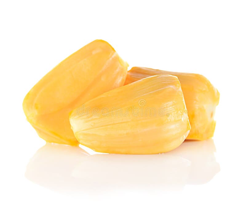 Jackfruit Isolated on White Background Stock Photo - Image of crops ...