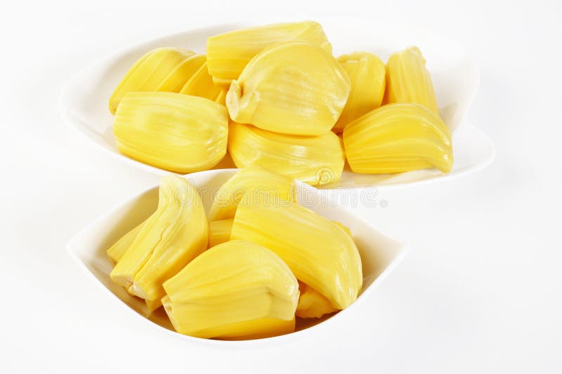 Jackfruit in plate stock image. Image of green, healthy - 55945421