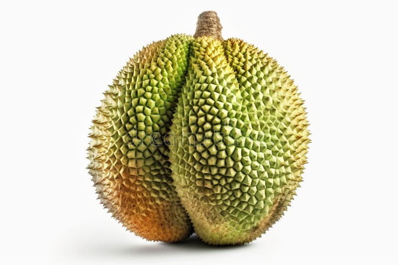 Jackfruit on a White Background. Exotic Fruit. Tropical Fruit. Stock ...