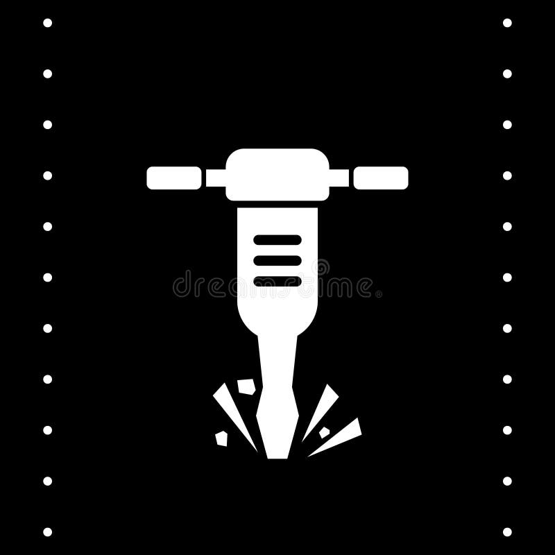 Jackhammer Silhouette Stock Illustrations – 386 Jackhammer Silhouette ...