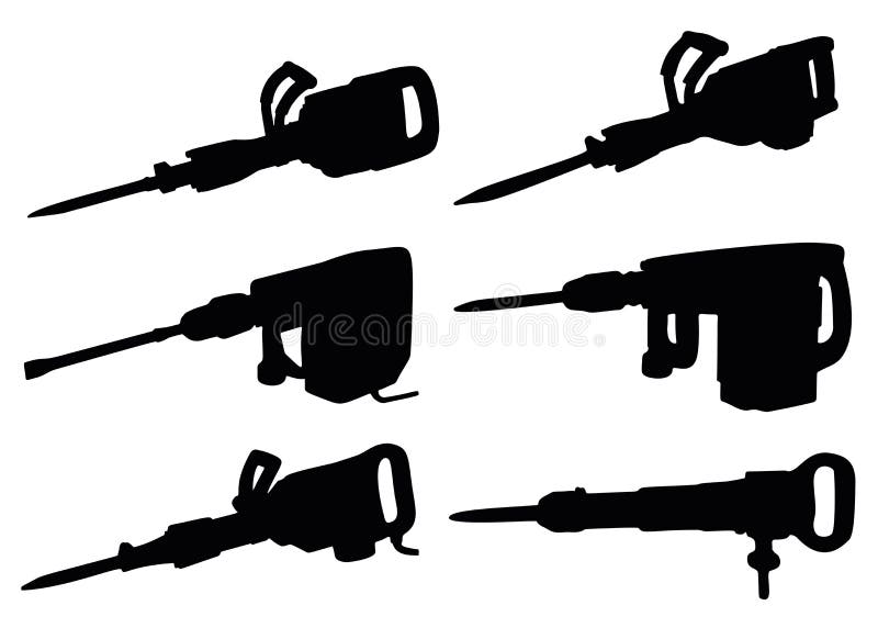 Electric Jackhammers Stock Illustrations – 5 Electric Jackhammers Stock ...