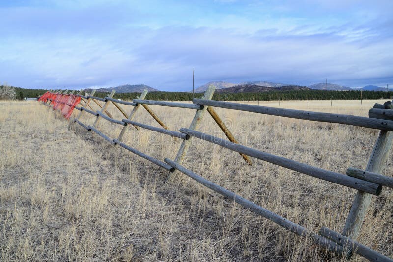 Jackleg fence stock image. Image of angles, posts, space - 205638145