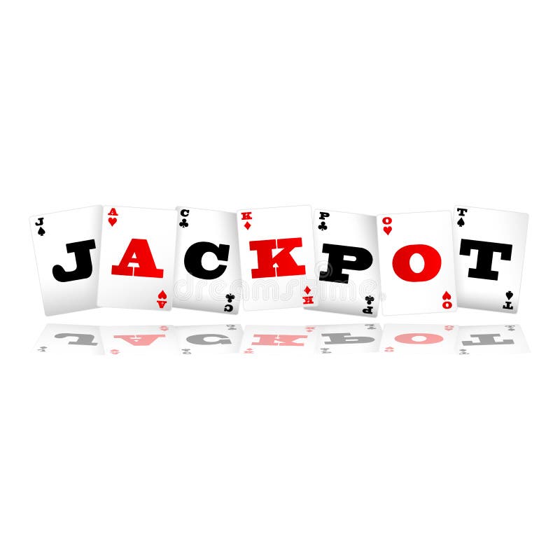 Jackpot Logo stock vector. Illustration of slot, fortune - 7678731