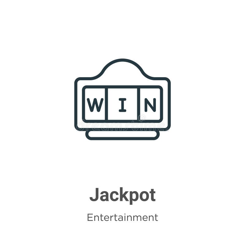 Jackpot Outline Stock Illustrations – 9,268 Jackpot Outline Stock ...