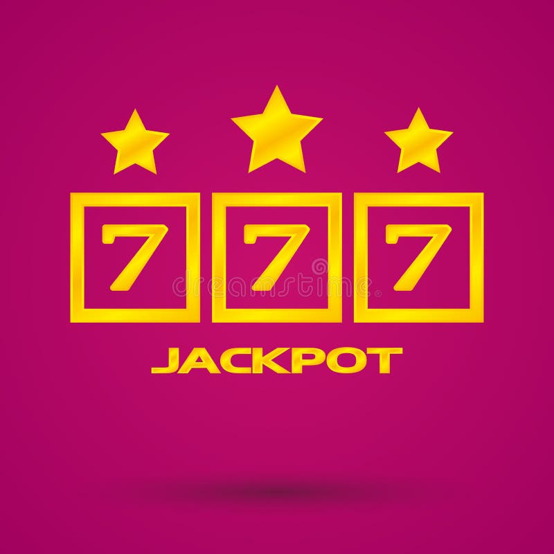 Jackpot with stars stock vector. Illustration of abstract - 93159129