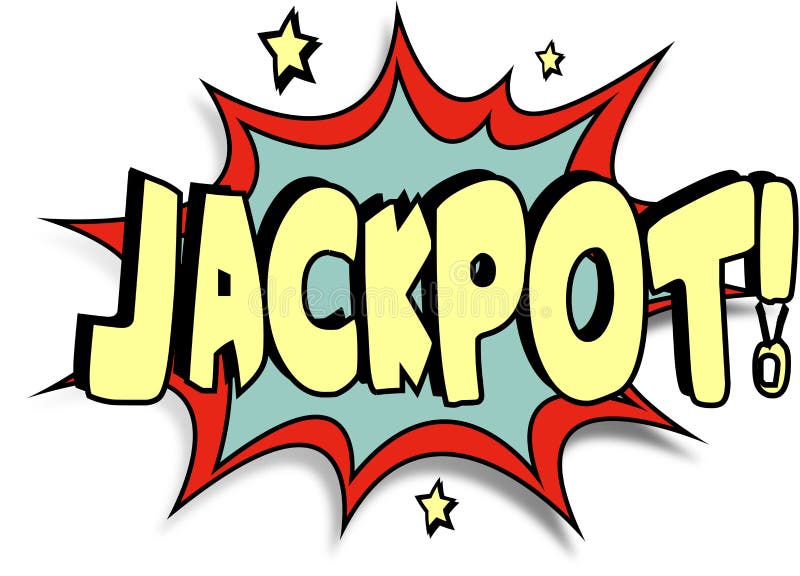 Jackpot stock illustrationer. Illustration av öppning - 12877110