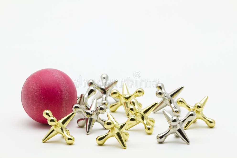 Jacks Game stock image. Image of snobs, play, jackstones - 19523917