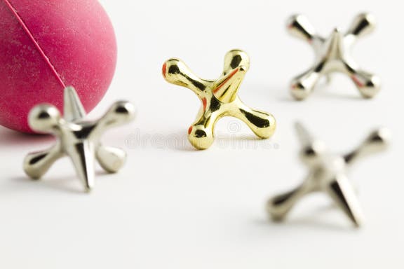 Jacks Game stock photo. Image of jackrocks, jacks, jackstones - 19524456