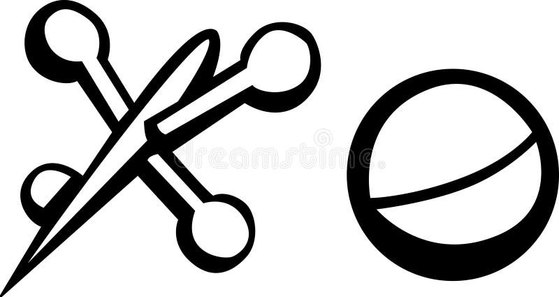 Jacks Game Vector Illustration Stock Vector - Illustration of classical ...
