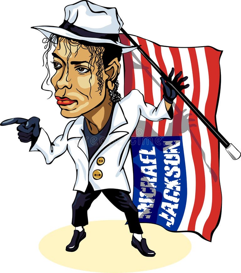 Michael Jackson Cartoon Stock Illustrations – 24 Michael Jackson ...