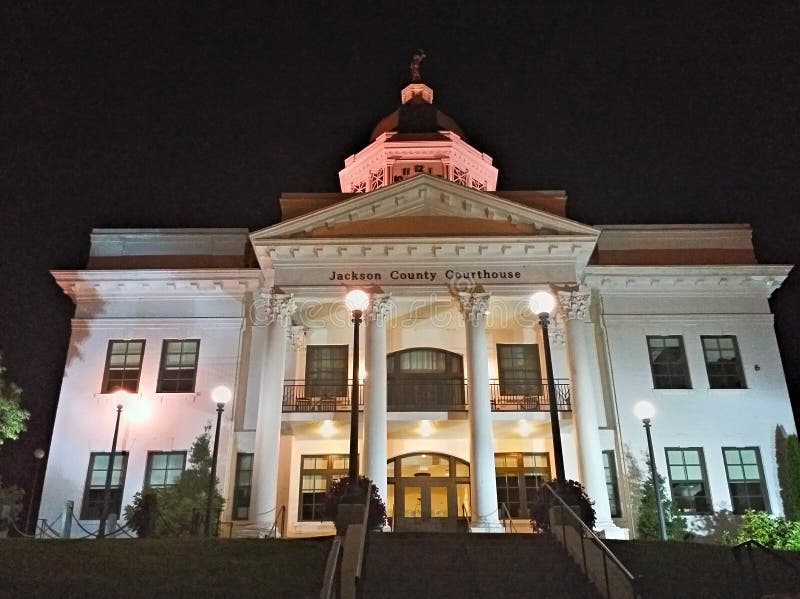 Jackson County Courthouse Black River Falls Wisconsin Editorial Stock ...
