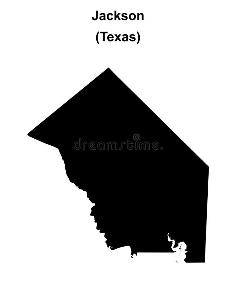 Jackson outline map stock vector. Illustration of territory - 361792184