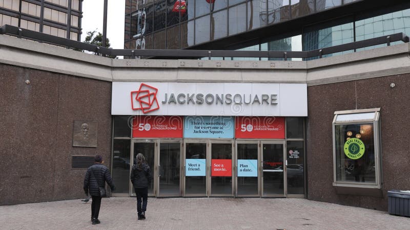 Jackson Square in Hamilton Ontario - HAMILTON, CANADA - APRIL 13, 2024 ...