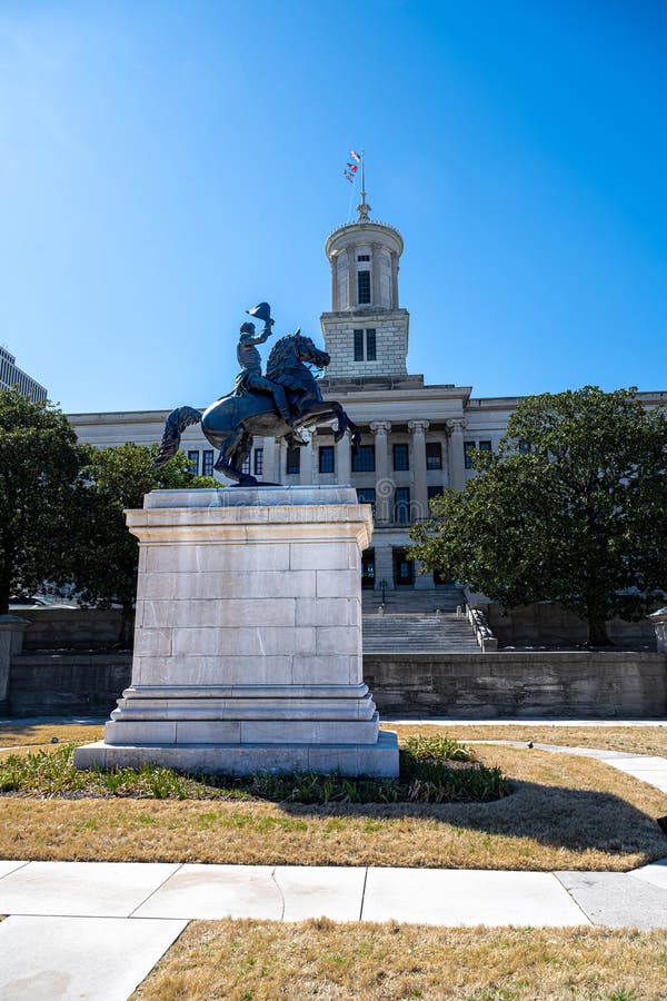 Jackson Statue stock image. Image of city, trail, greek - 373208151