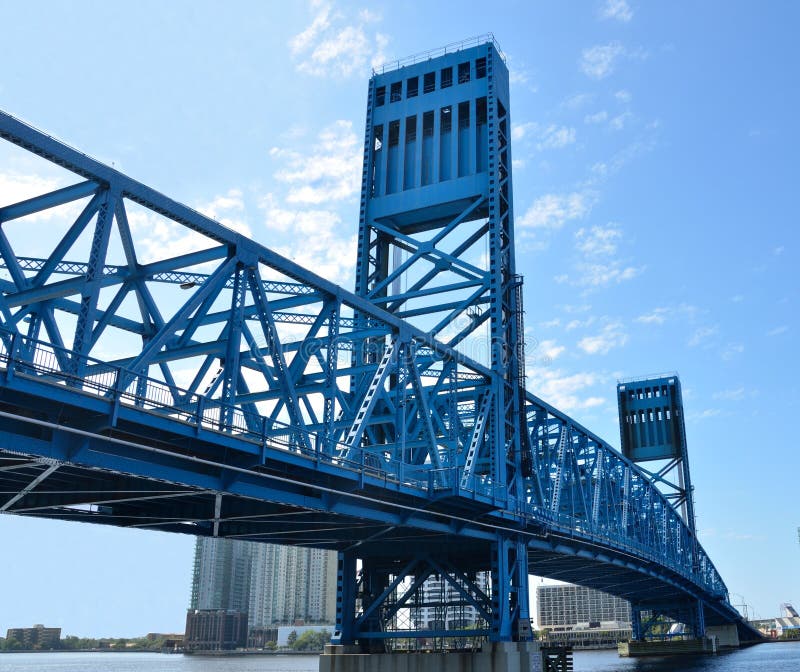 Jacksonville S Main Street Bridge Stock Photo - Image of travel ...