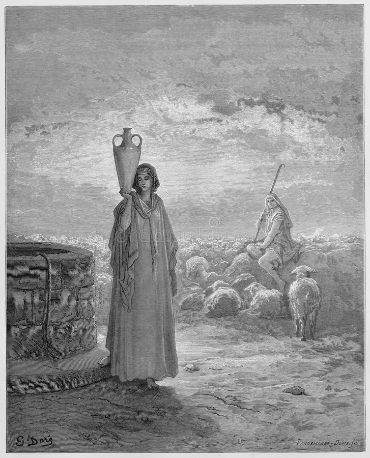 Jacob Keeping Laban S Flocks Editorial Photography - Image of bible ...
