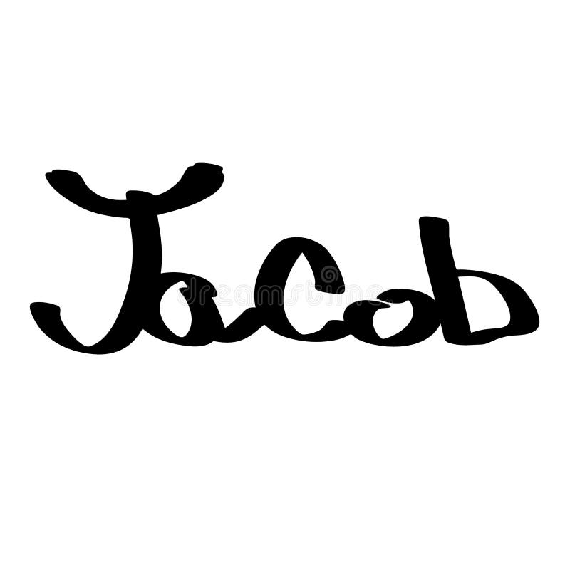 Jacob Male Name Street Art Design. Graffiti Tag Jacob. Vector Art ...