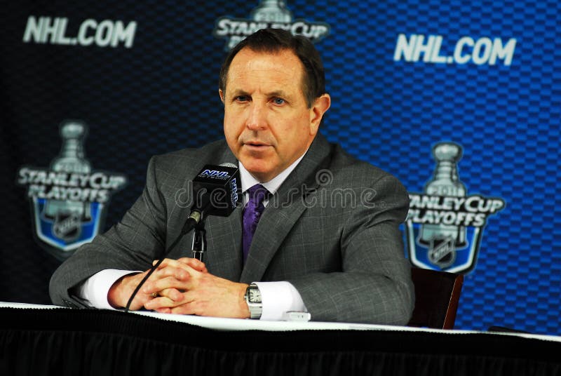 Jacques Martin after Game 7 Loss Editorial Stock Photo - Image of ...