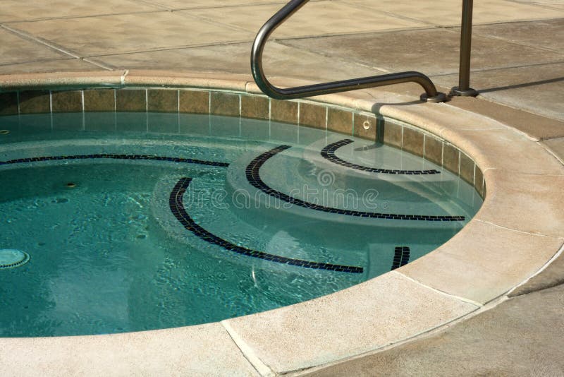 Condo Roof Top Jacuzzi Pool Stock Image - Image of condominiums, homes ...