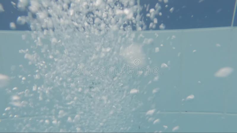 Jacuzzi Jet Air Bubbles Underwater Stock Video - Video of beauty ...