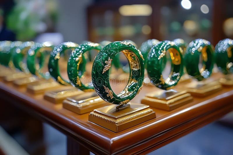 Jade Bangles, Circular Forms, Eternal Protection Symbolize Purity and ...