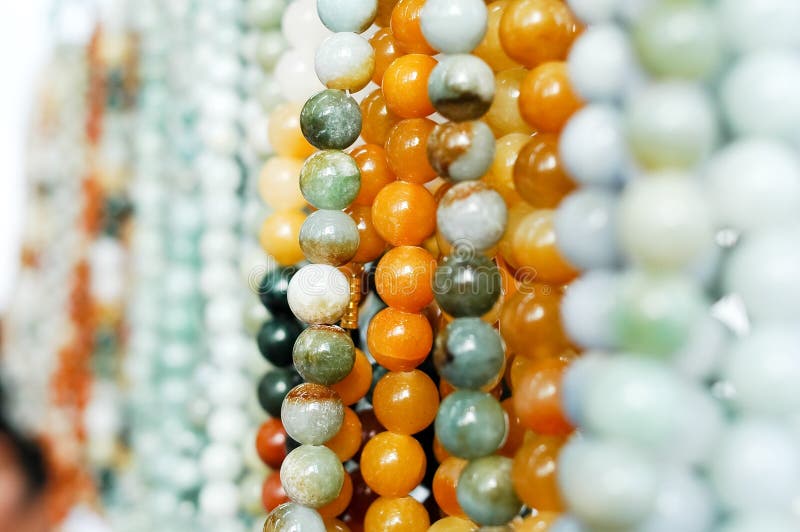 Jade beads stock photo. Image of ornaments, beads, beautiful - 3439582