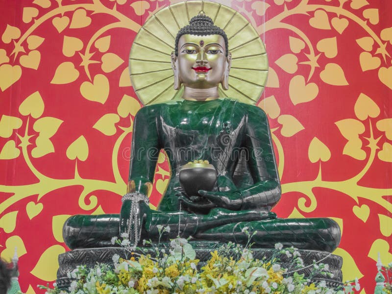 Jade Buddha stock image. Image of religion, culture, east - 25663281