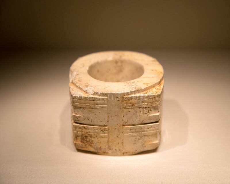 Jade Cong, a Cultural Relic in the National Museum Editorial Stock ...