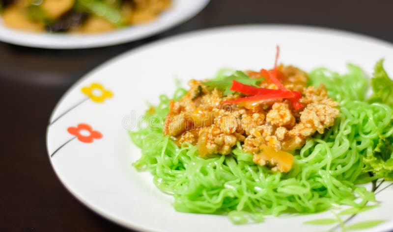 Jade Noodle imagen de archivo. Imagen de tallarines, almuerzo - 46454597