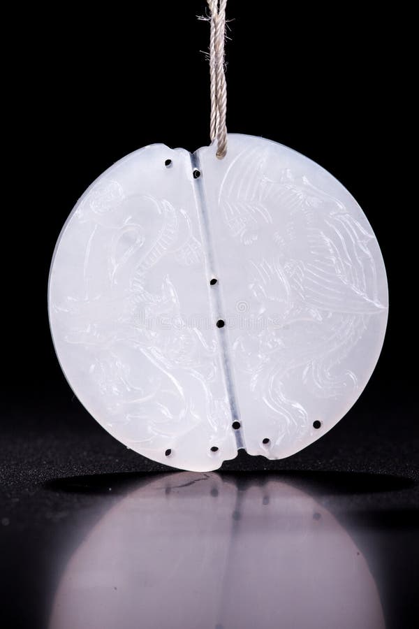 Jade pendant stock photo. Image of precious, jade, ruby - 43294254
