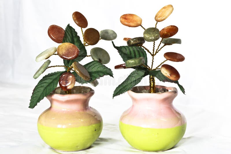 Jade Tree stock photo. Image of decoration, handmade - 23880058
