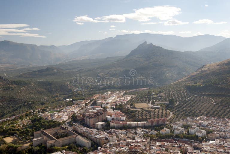 Jaen City Spain stock photo. Image of space, sunny, catalina - 22033254