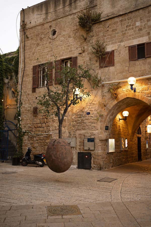 JAFFA, ISRAEL : Fountain of the Twelve Zodiacs in Old Jaffa Stock Photo ...
