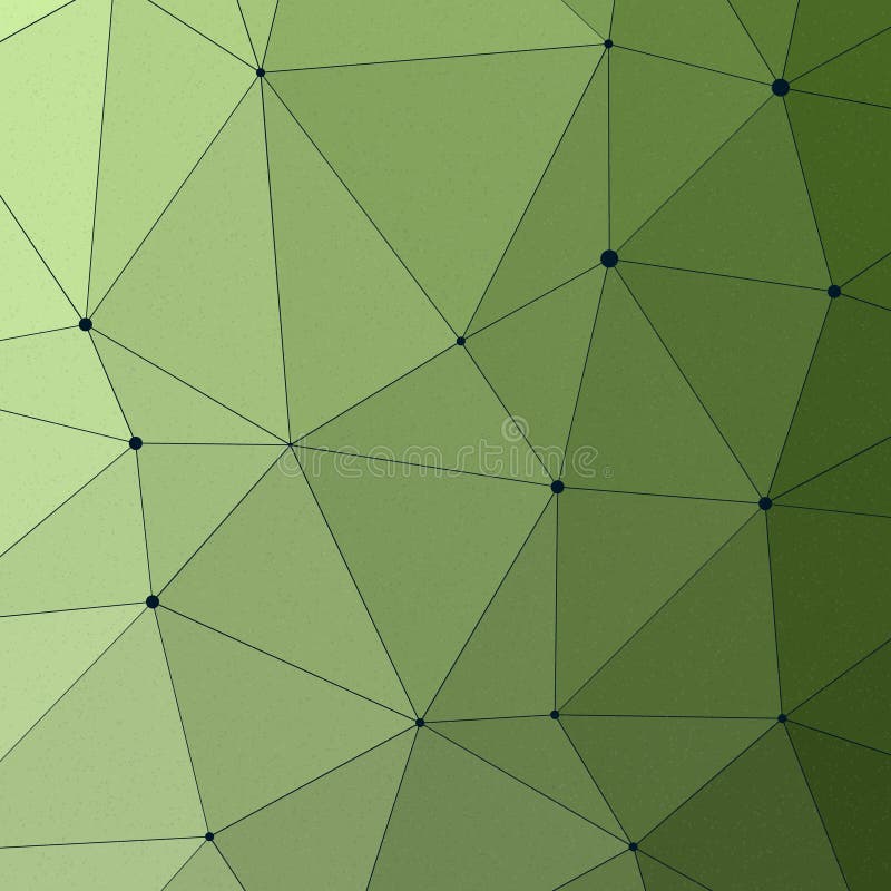 Jaffa Orange Color Abstract Color Low-Polygones Generative Art ...