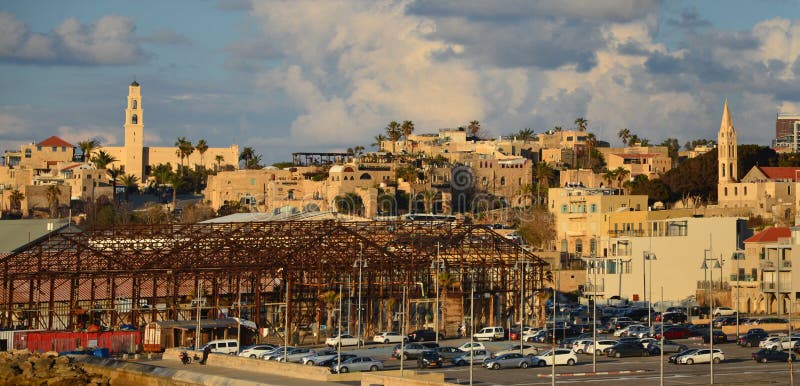 Jaffa stock photo. Image of ancient, jaffa, clouds, jewish - 50448604