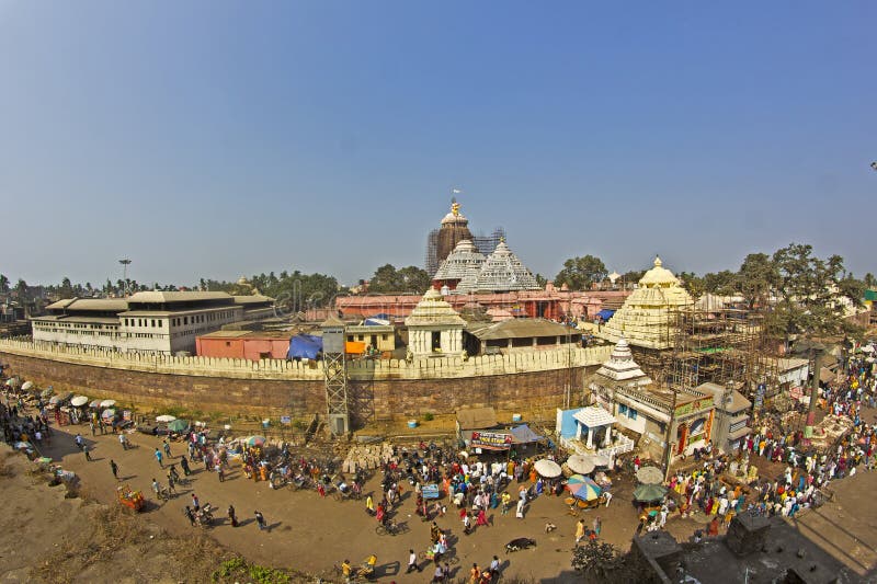 Der Jagannath Tempel in Puri Redaktionelles Stockbild - Bild von ...