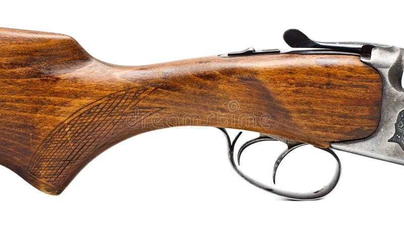 Jagd-Schrotflinte-Teil stockbild. Bild von griff, bild - 20167933