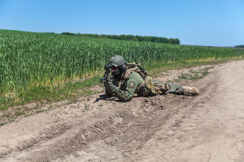 Jagdkommando Austrian Special Forces Stock Image - Image of ...