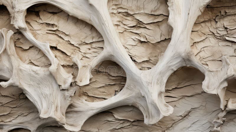 Jagged bone texture stock illustration. Illustration of robust - 369388154