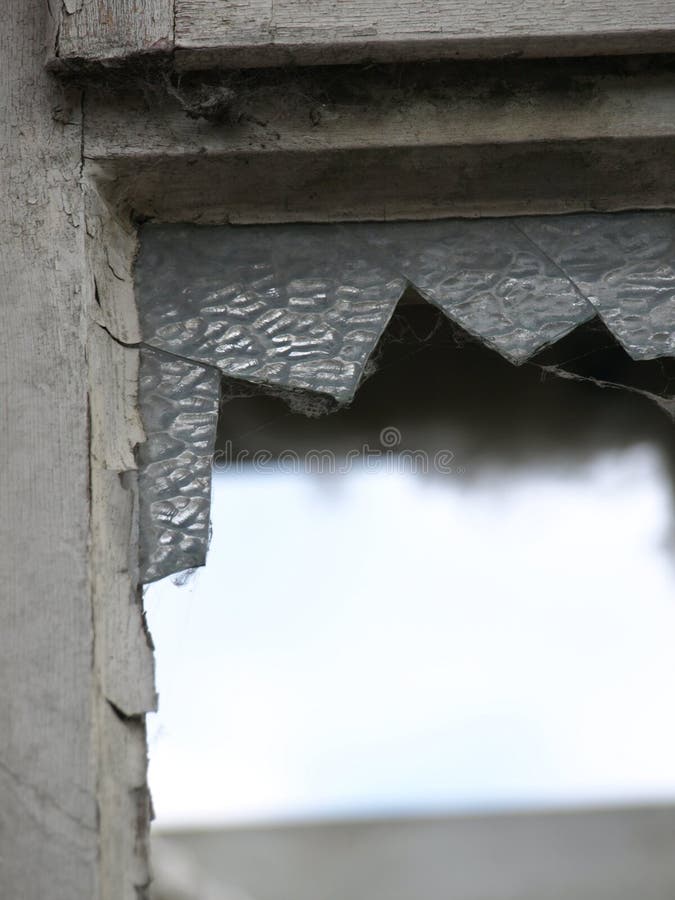 Window stock photo. Image of broken, glass, window, edge - 74022898